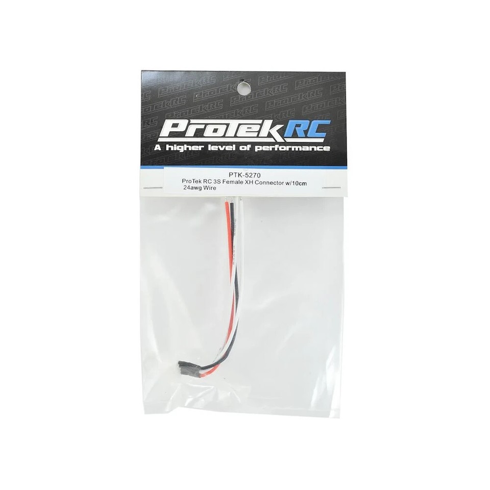 ProTek RC 3S Female XH Balance Connector w/10cm 24awg Wire (PTK-5270 ...