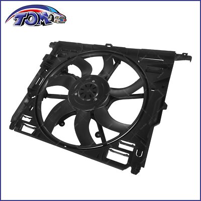 New Radiator Cooling Fan Assembly For 2009-2011 BMW 528I 2009-2013 BMW ...