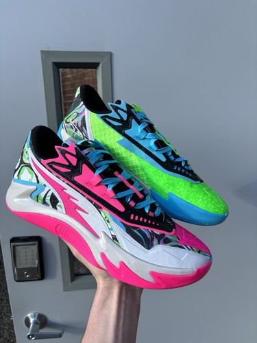 Puma Scoot Zeros II NBA 2K Bright Aqua Men’s Size 14 Basketball Shoes ...