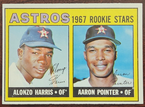 1967 Topps High Number #564 Astros Rookie Stars Alonzo Harris Aaron ...