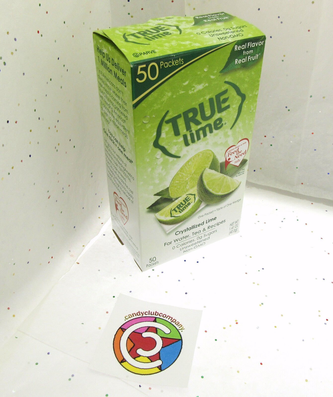 True Lime ~ Crystallized Lime ~ Real Flavor From Real Fruit ~ 50 ...