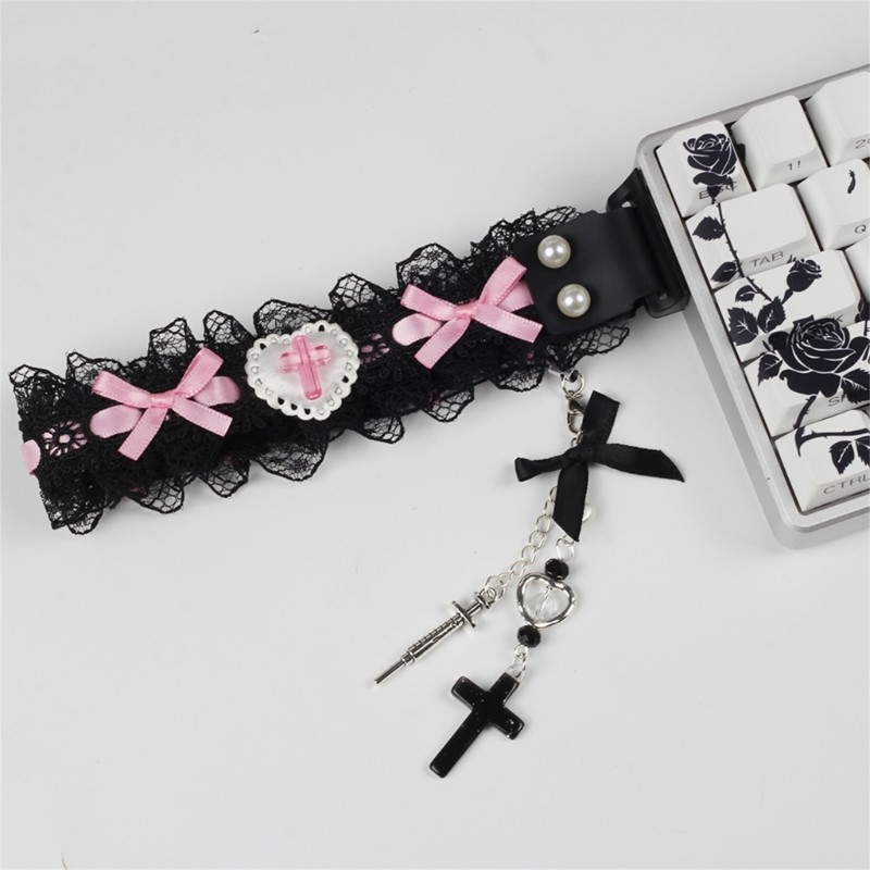 Comfortable Keyboard Lanyard Decorative Lace Keyboard Strap Quick ...