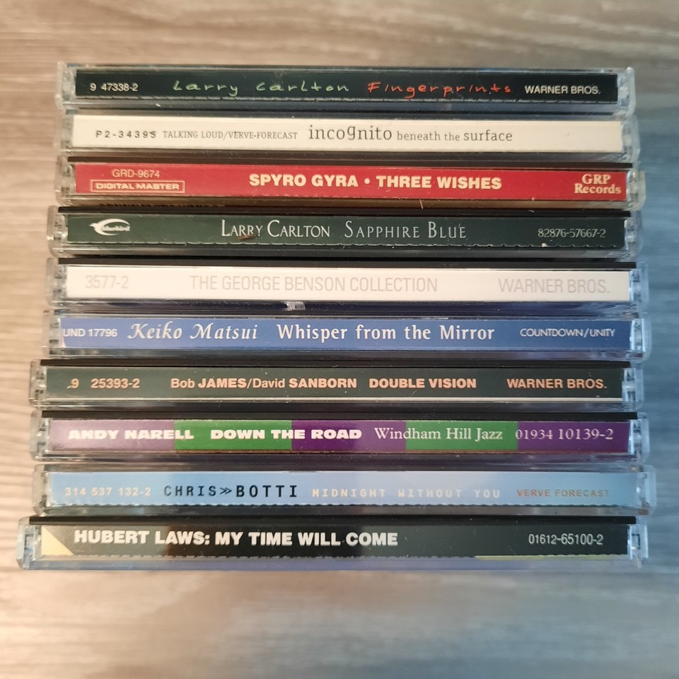 CD Lot of 10 Smooth Jazz – George Benson, Spyro Gyra, Chris Botti ...