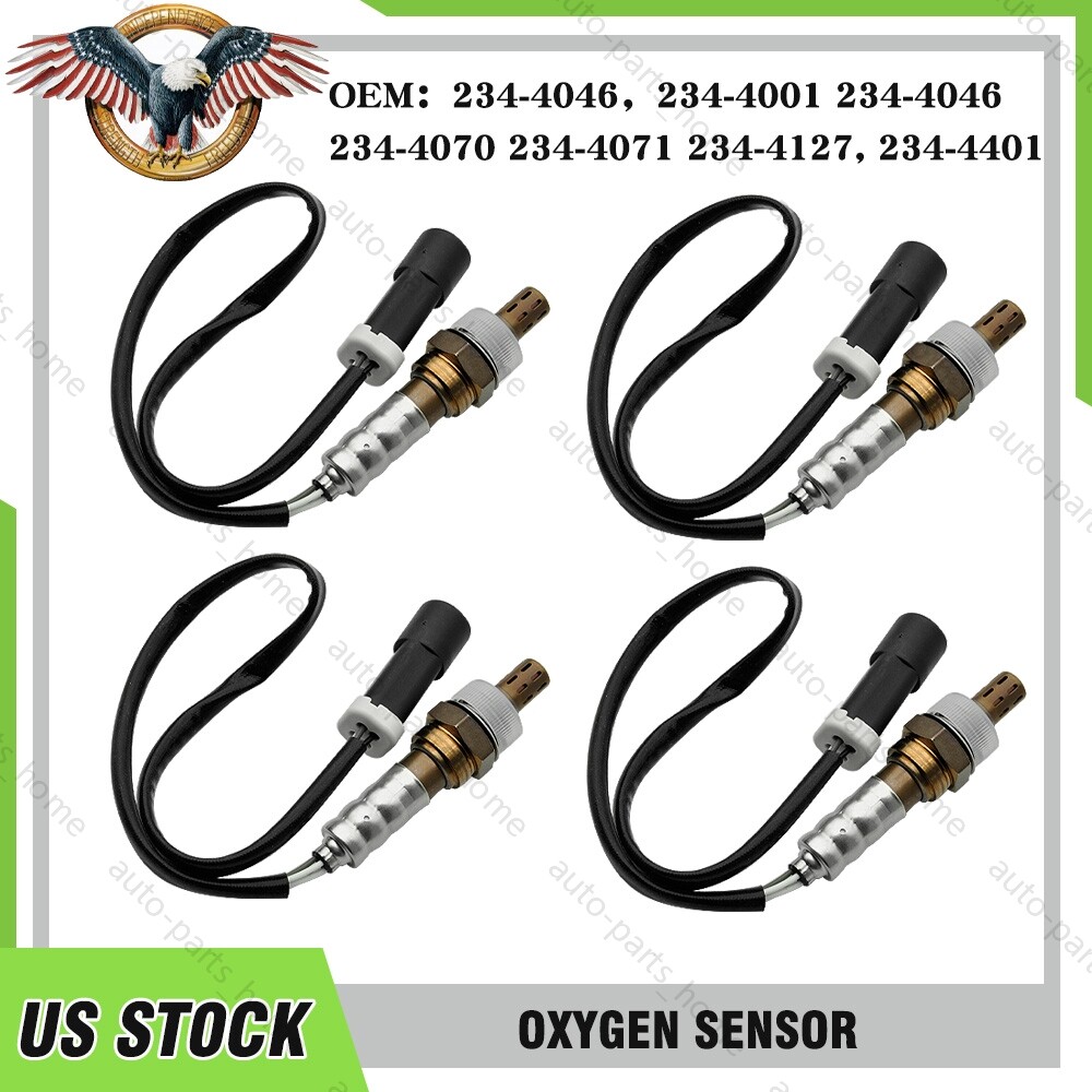 Set of 4 O2 Oxygen Sensor Upstream+Down For 1995-2010 Ford Mustang ...