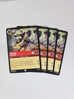 Sir Kay Unruly Knight 144/204 Playset 4 cards - Archazia's Island | eBay