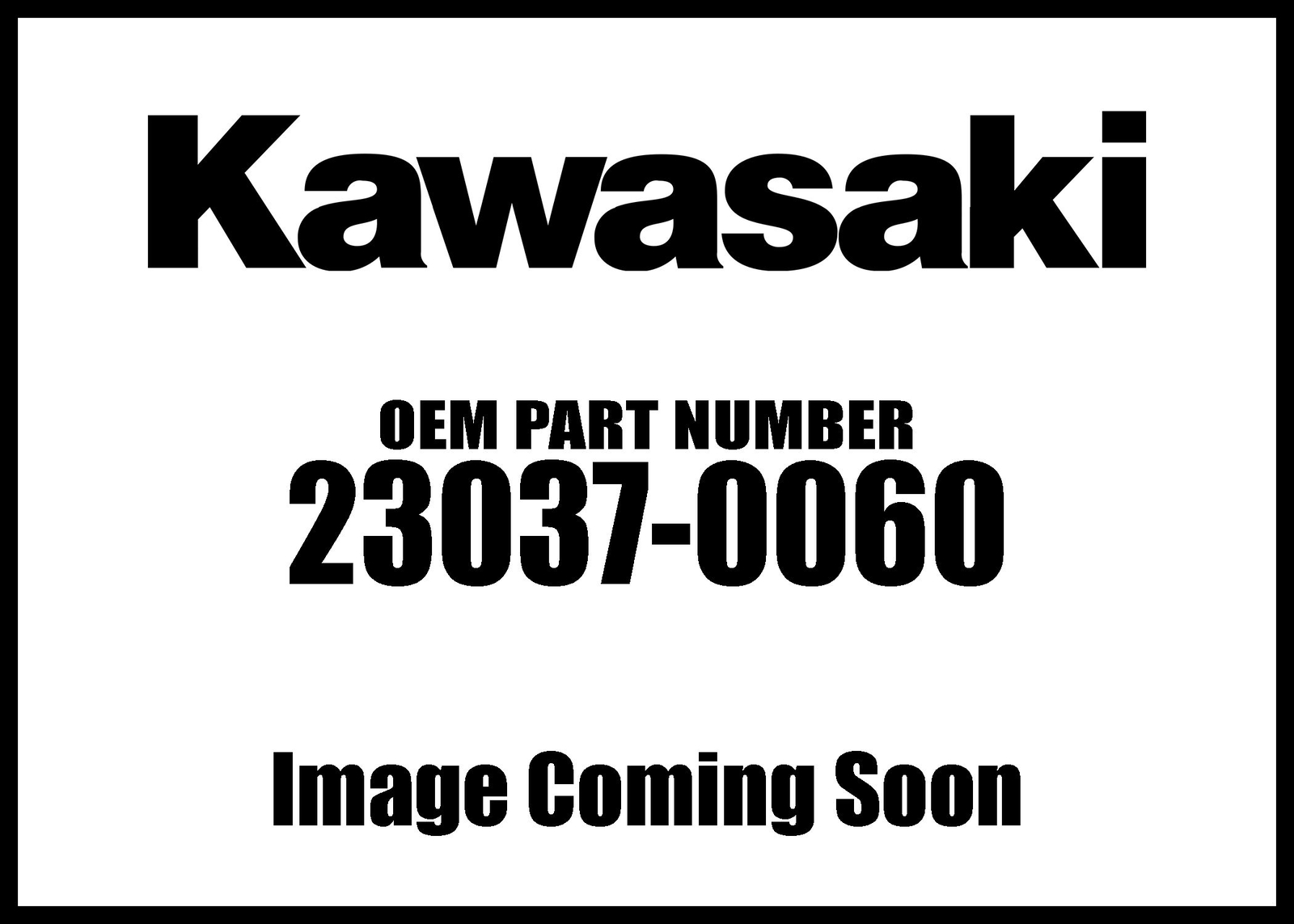 Kawasaki OEM Part 23037-0060 Left Hand Rear Signal Lamp Assembly for ...