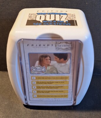 FRIENDS TV SERIES - TRIVIA QUIZ CARD GAME - LOOK! | eBay