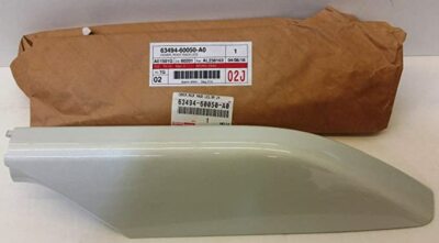 GENUINE LEXUS OEM GX470 2004-2009 DRIVER SIDE REAR ROOF RACK COVER ...