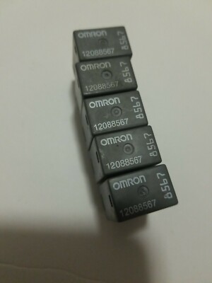 Set Of 5 - GM OEM Genuine OMRON 4-pin Relay 12088567 8567 Tested Fast ...