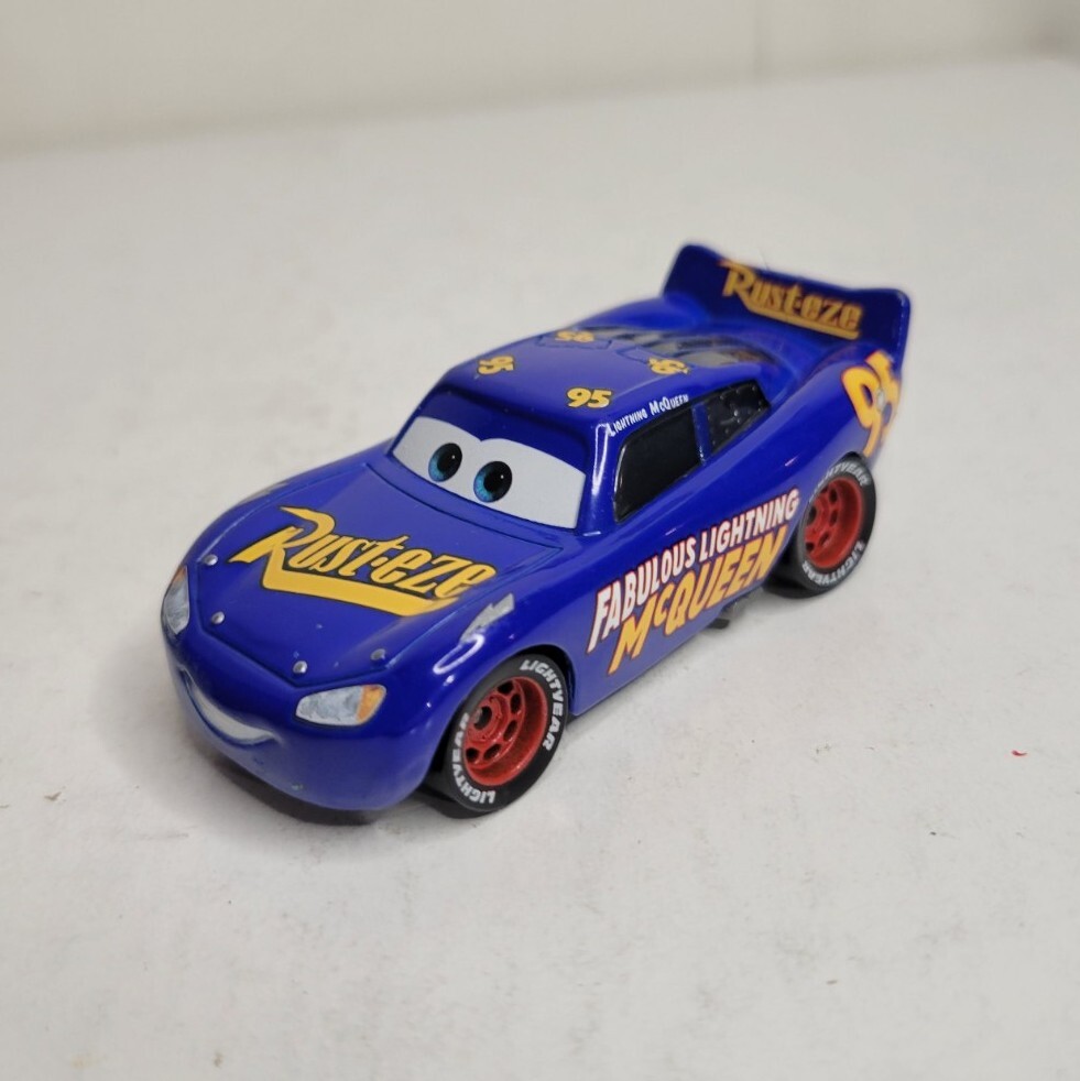 Disney Pixar Cars 3 Muddy Lightning McQueen As Chester Whipplefilter ...