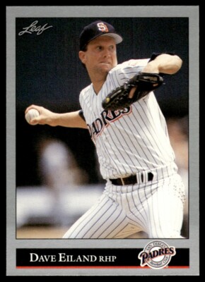 1992 Leaf #488 Dave Eiland San Diego Padres | eBay