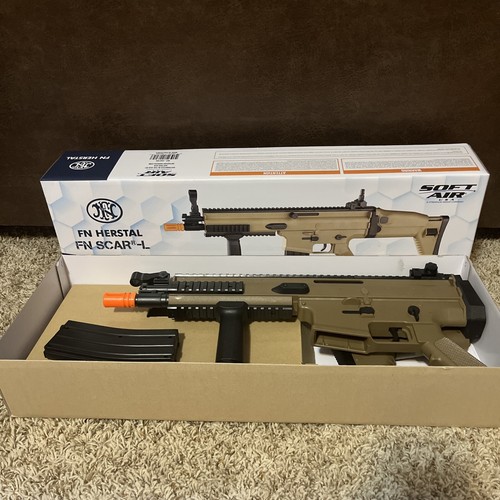 PS-200962 FN Herstal SCAR-L Spring Powered Airsoft Rifle Toy Tan | eBay