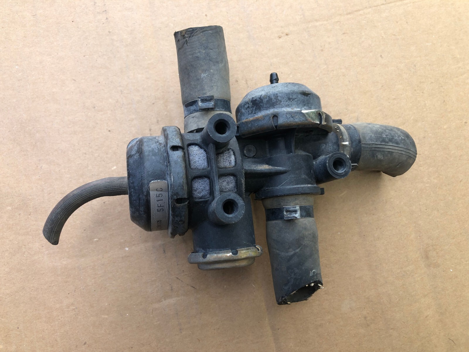 87-96 FORD F150 AIR DIVERTER BYPASS SMOG PUMP VALVE OEM TESTED E3EE ...