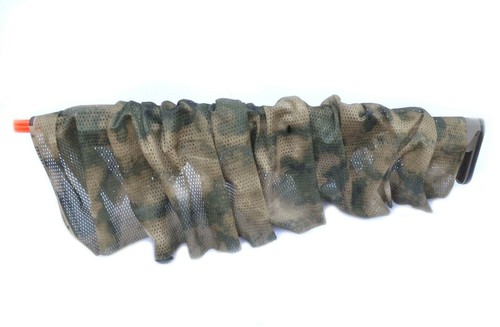 Camouflage Rifle Sniper Veil Netting Mesh Gun Wrap Material - Camo ...
