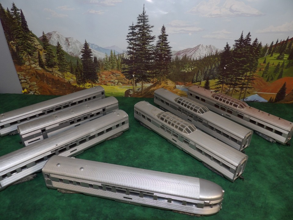 HO Scale , Vintage Athearn ,Lot Of 7 , Santa Fe Passenger Cars | eBay