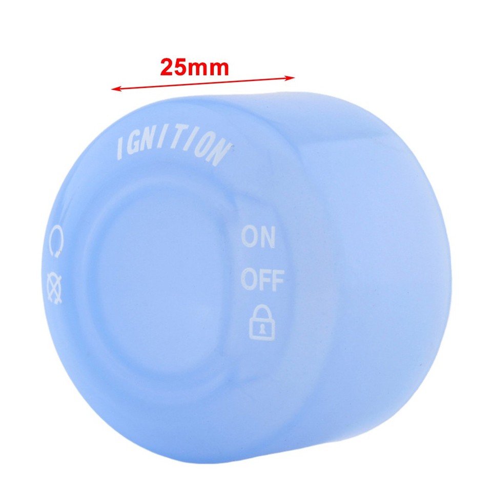 Engine Start Stop Button Cap Protector Cover Blue For BMW R1200GS R1250 ...