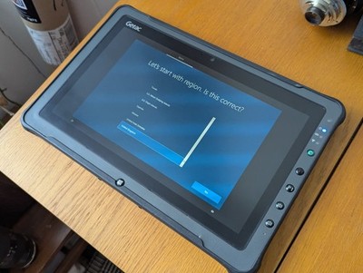 Getac F110 G3 Rugged Tablet Computer i5-6200U 4GB 128GB Wi-Fi LTE GPS ...