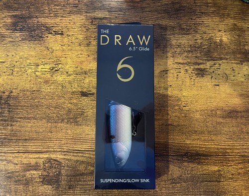 NEW 6th Sense - THE DRAW 6.5" Ghost Glide Jointed Glidebait Suspending ...