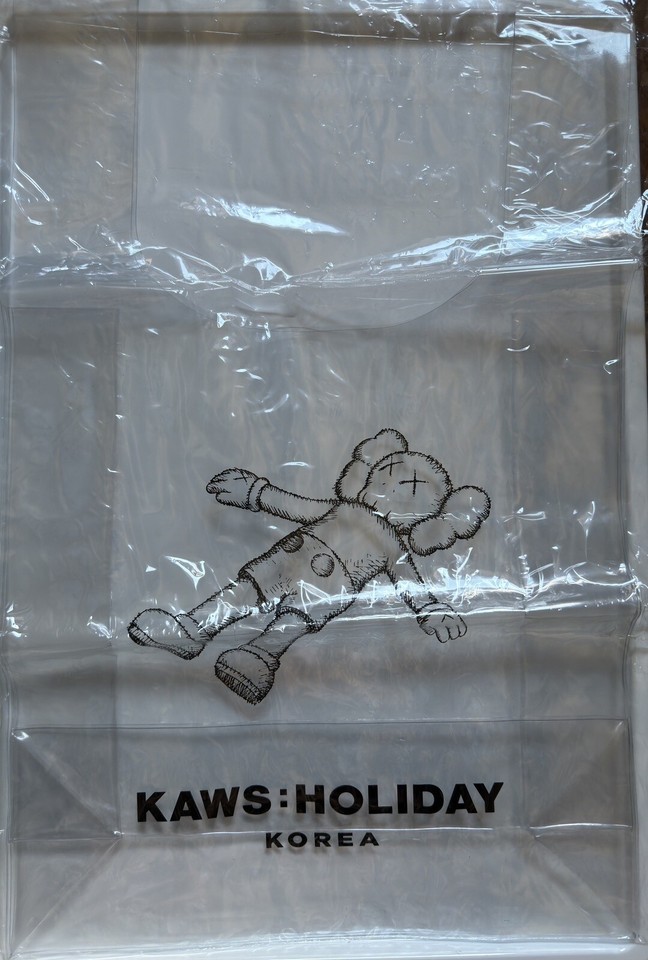 Kaws Holiday Korea Exclusive Transparent Tote Bag | eBay