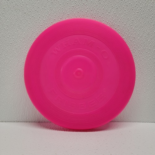 Wham-O Frisbee Vintage 1966 Flying Disc Hot Pink Play Catch - Invent ...