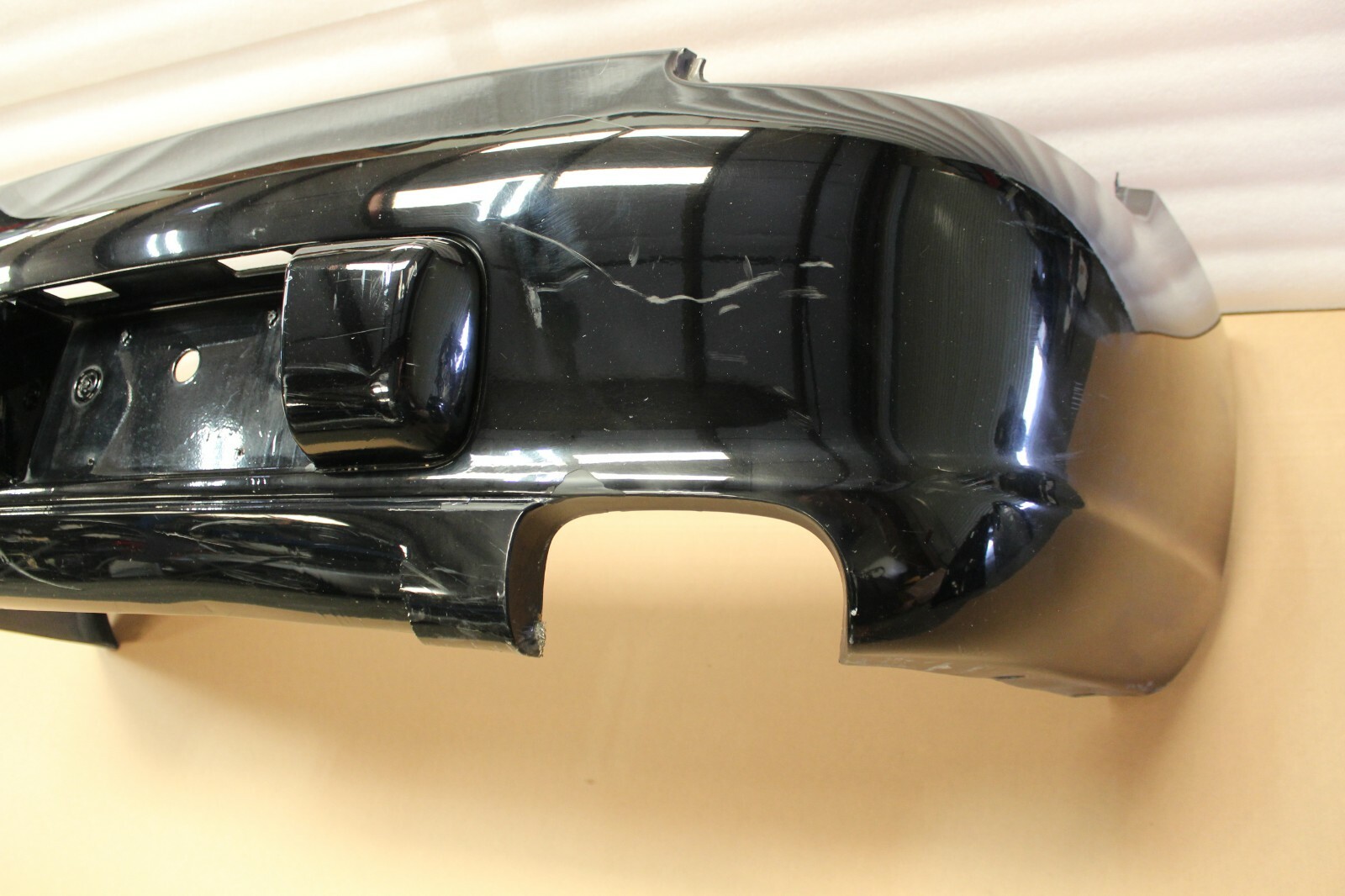 Porsche 997 Carrera 911 4S C4 C4S Rear Bumper Cover Guard Buffer Cap ...