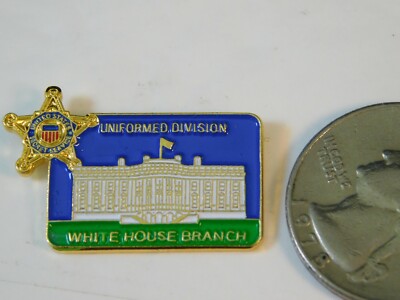 U.S. UNITED STATES SECRET SERVICE UNIFORMED DIVISION WHITE HOUSE PIN ...