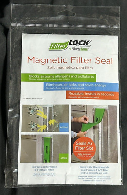 AllergyZone Filter Lock Magnetic Filter Seal/Cover Air Filter Opening ...
