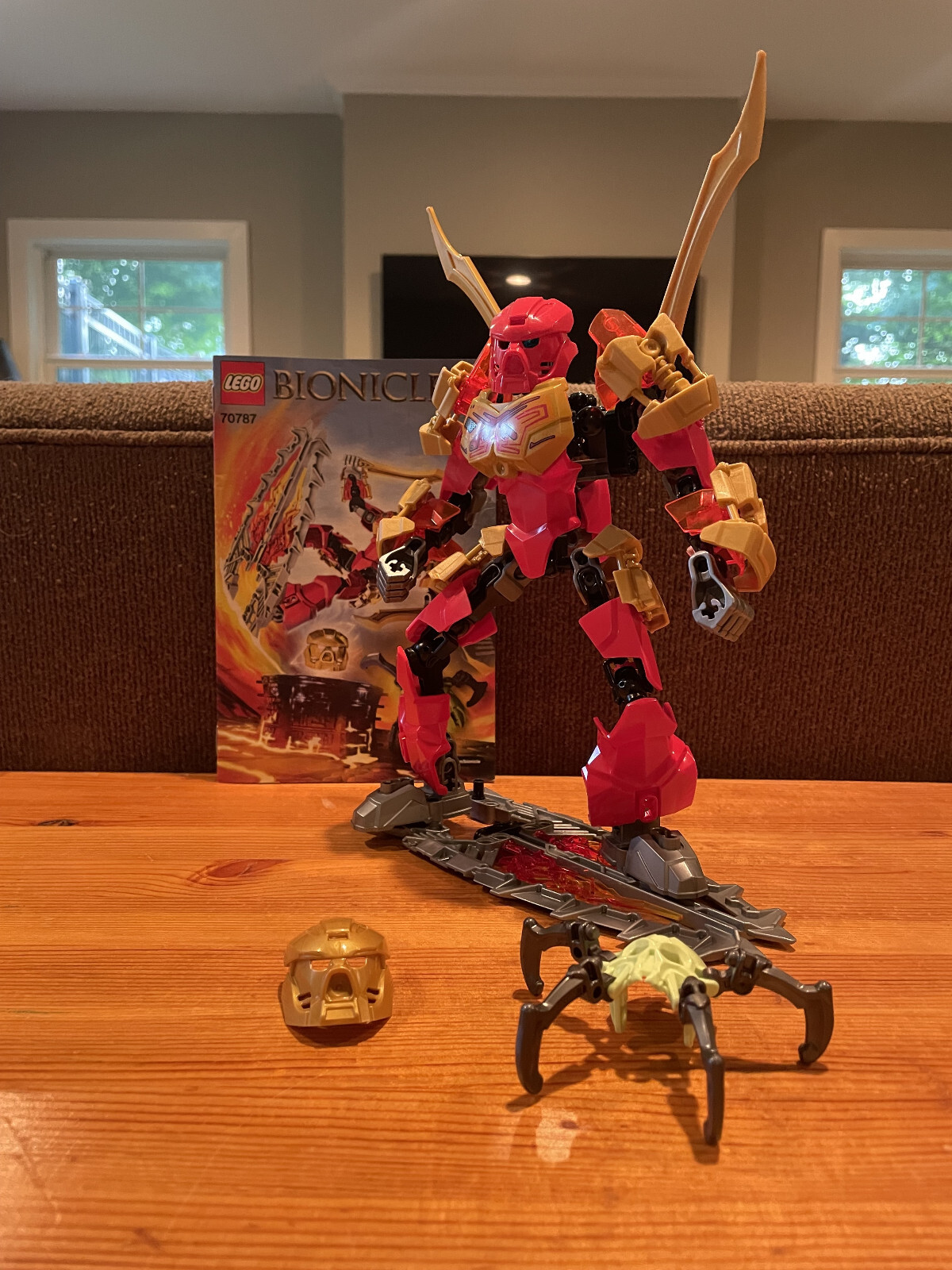 LEGO BIONICLE: Tahu-Master of Fire (70787) 100% COMPLETE WITH MANUAL! 673419230742 | eBay