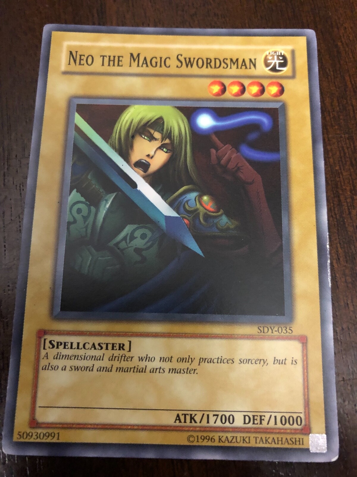 2002 Neo The Magic Swordsman (SDY-035) - Common - NM - YuGiOh ...