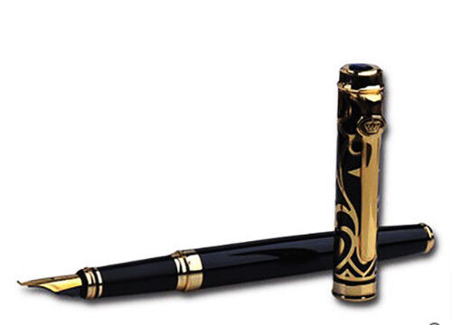 Duke Noble Sapphire Fude Calligraphy Fountain Pen Iridium Bent Nib for ...