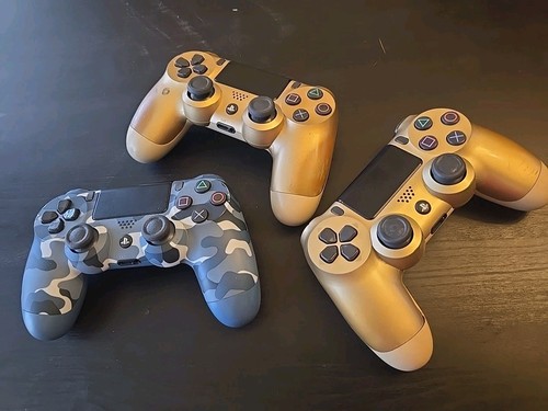 Sony DualShock 4 Wireless Controller for PS4 - Blue Camo, Gold, Parts ...