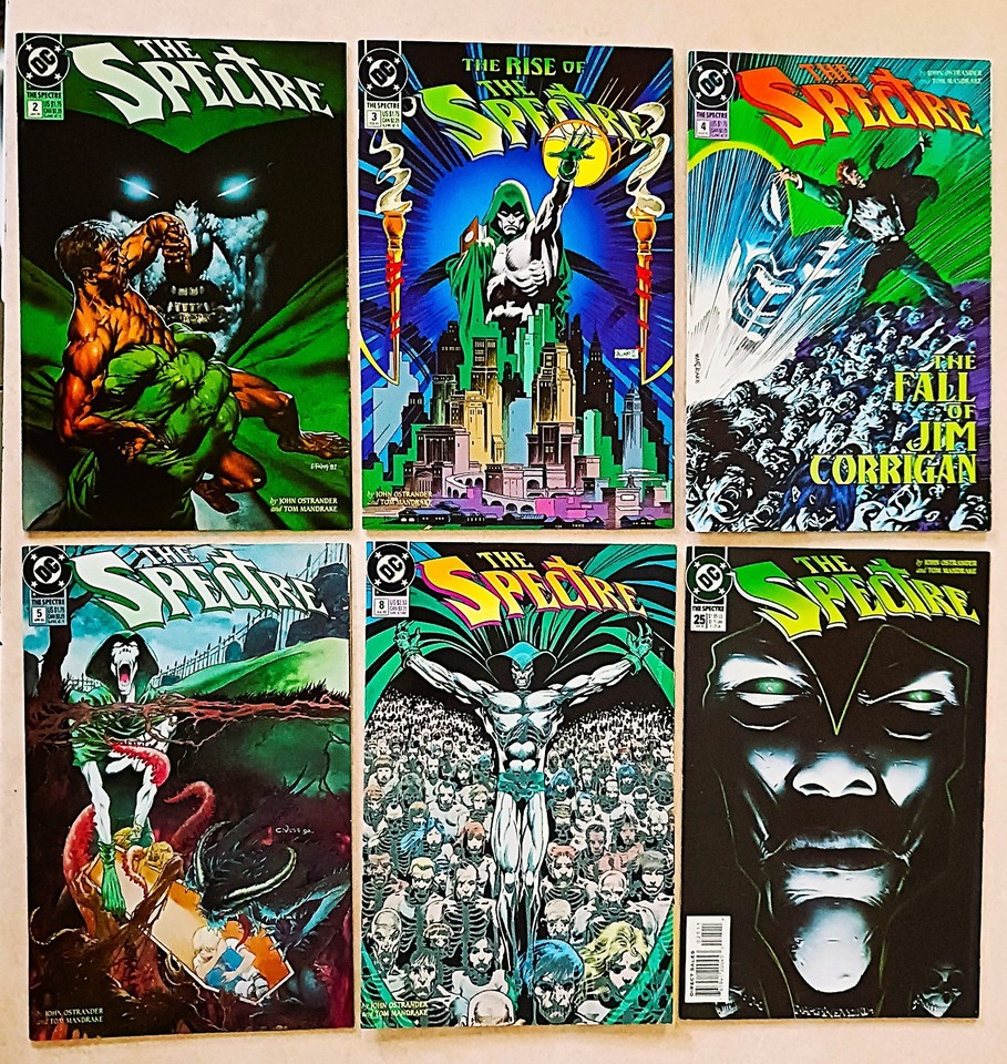 Spectre DC Comics Book Lot Hi-Grade Vintage 90s Horror Thriller Mystery ...