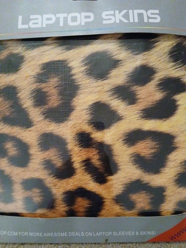 Laptop Skin, Leopard Print 14" X 10.25" | eBay