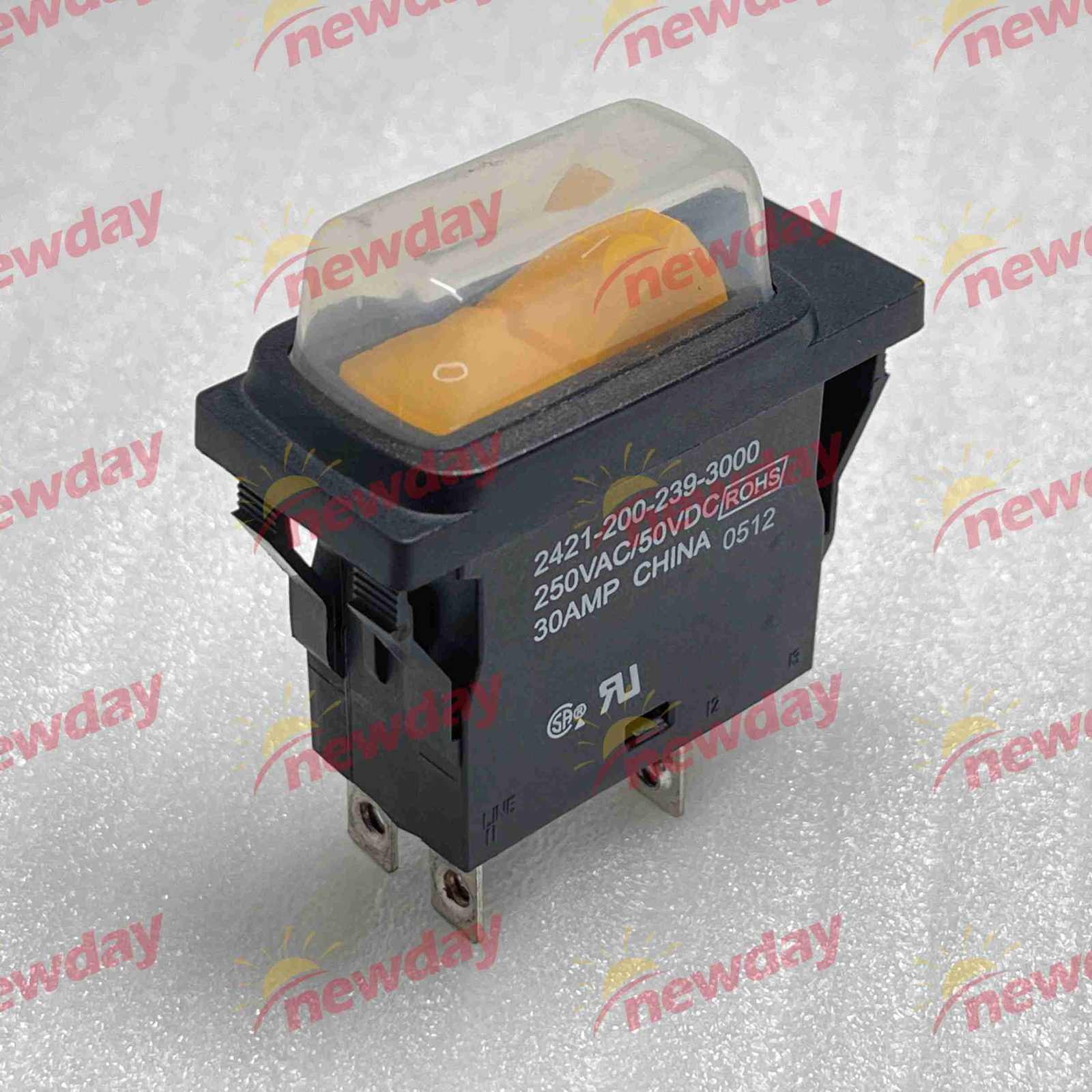 1PCS 2421-200-239-3000 Switch Breaker 250VAC/50VDC/30AMP | eBay