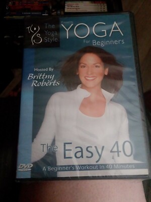 YOGA FOR BEGINNERS DVD THE EASY 40/A DIGITAL DICTIONARY WITH OVER 40 ...