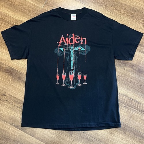 00’s Aiden Punk Emo Screamo Band T Shirt XL | eBay