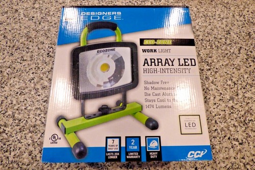 ~NEW~ DESIGNERS EDGE 23-Watt LED Portable Work Light W/ Die Cast ...