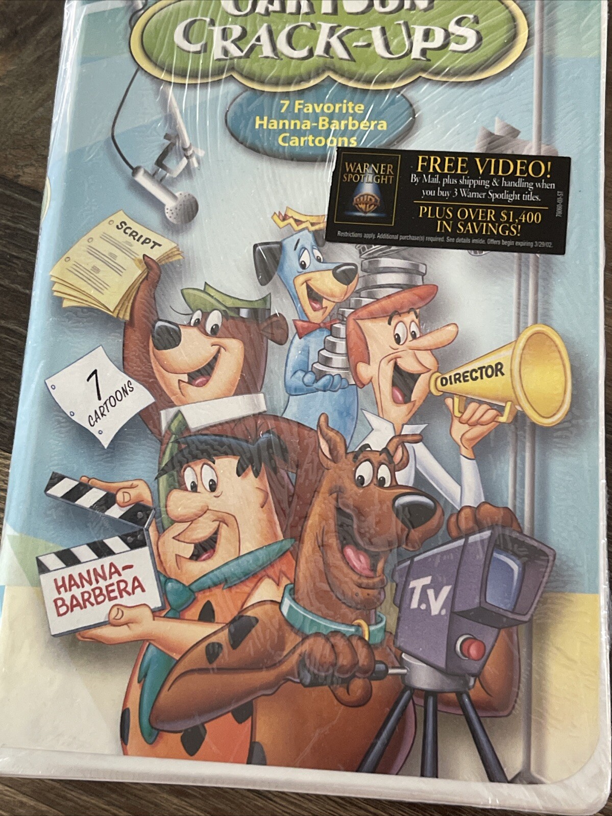 Cartoon Crack-Ups (VHS, 2001, Clamshell) for sale online | eBay