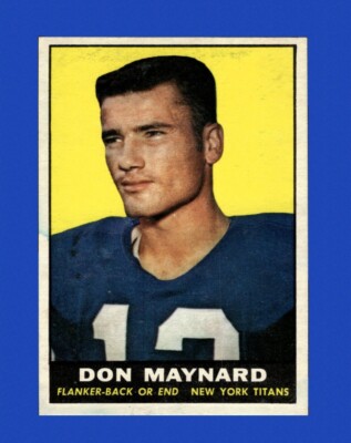 1961 Topps Set-Break #150 Don Maynard RC NR-MINT *GMCARDS* | eBay