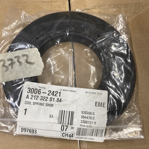 GENUINE MERCEDES-BENZ E W212 FRONT TOP COIL SPRING SHIM A2123220284 NEW ...