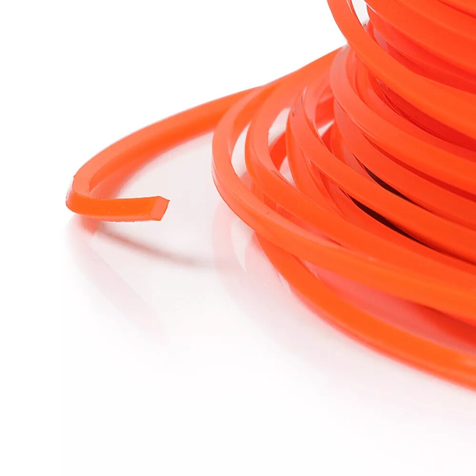 5LB Heavy Duty String Trimmer Line .080 .105 .130 Square Weed Eater ...