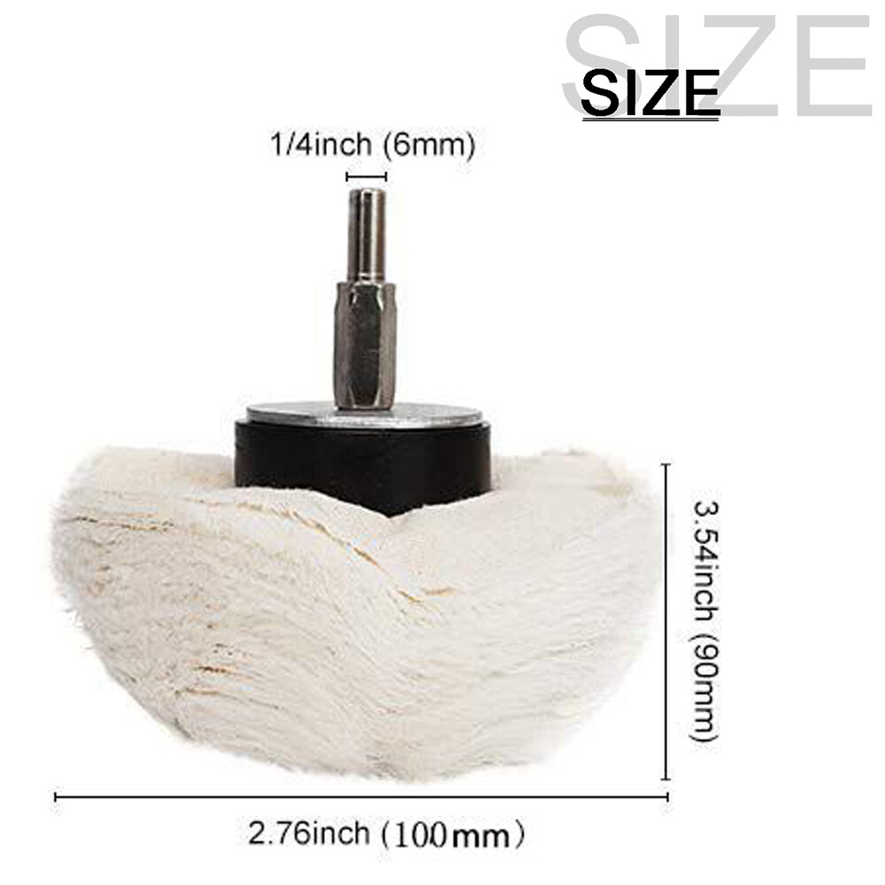 Mop Cloth Wheel Buffer Pad Polishing Buffing Pads Drill Kit for Car ...