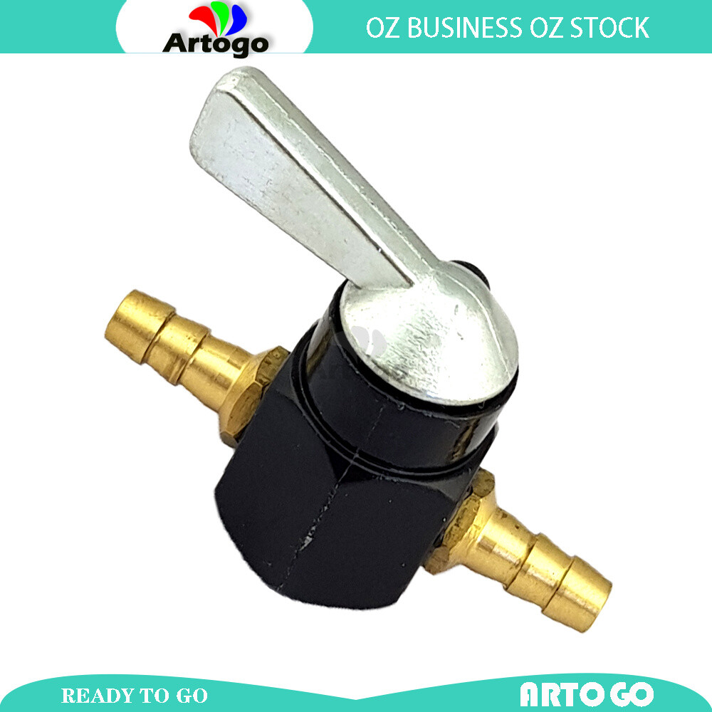 Hex Body 6MM + 6MM Fuel Tap Valve ON/OFF Fit STATIONARY ENGINES | eBay