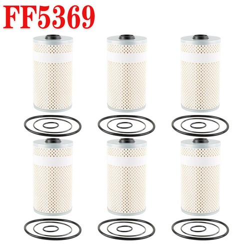 6X Fuel Filter FF5369 for Freightliner Diesel Engine Trucks PF7548 ...