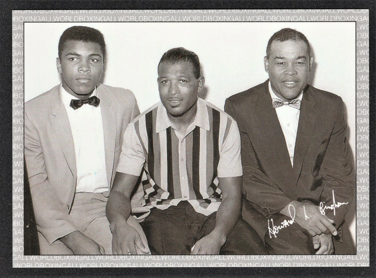 Sugar Ray Robinson And Muhammad Ali