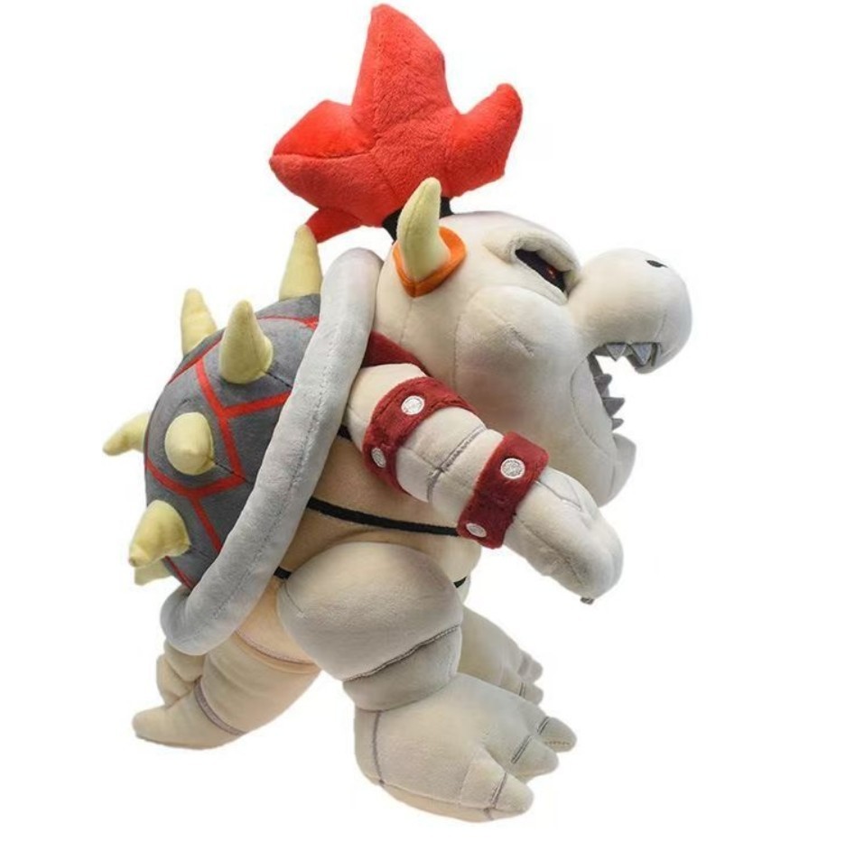 Dry Bones Bowser 33CM Plush Doll Figure Toy | eBay
