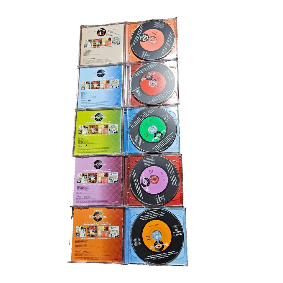 Lot of 5 Vintage 50s 60s Rock 'N' Roll Era Album CDs Time Life ...