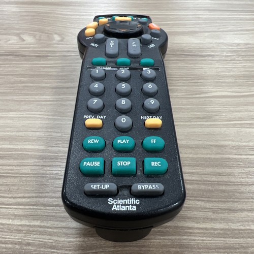 Time Warner Remote Control 8650-XTV Vintage Black Scientific Atlanta ...