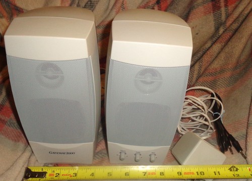 Gateway 2000 Computer Speaker ACS41 Altec Lansing & Power Supply | eBay