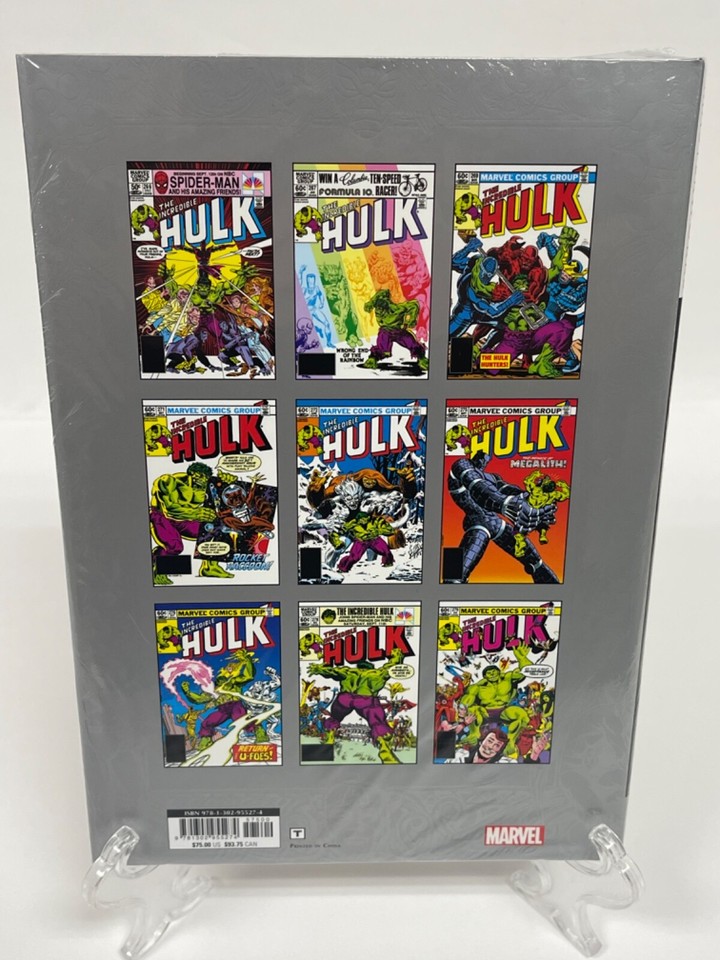 Incredible Hulk Marvel Masterworks Vol 18 New Sealed HC Hardcover ...